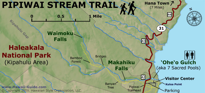 Pipiwai Trail Photos, Map & Directions